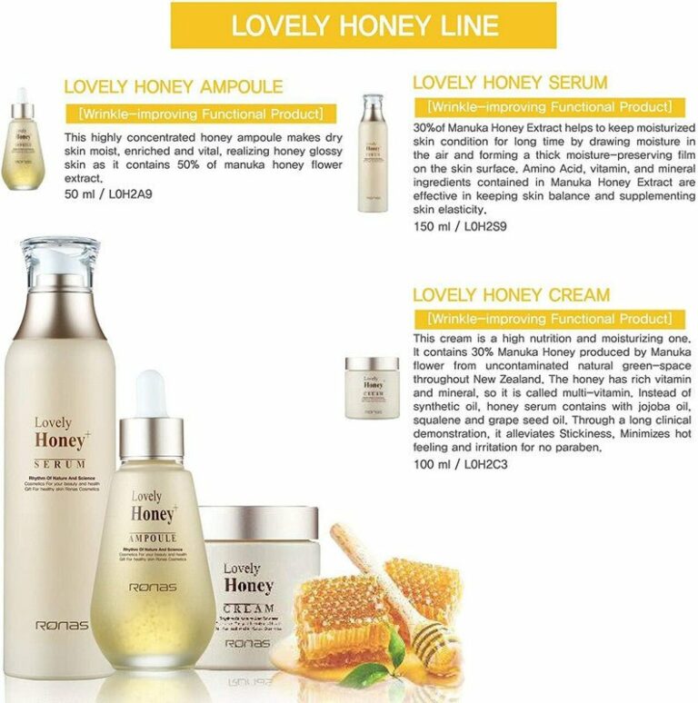 RONAS - Lovely Honey Cream 100ml | Xq